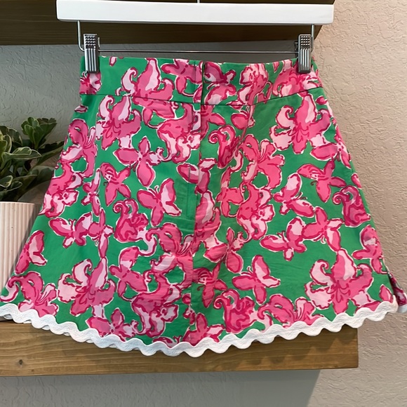 Lilly Pulitzer | Skirts | Lilly Pulitzer Ric Rac Skort Size | Poshmark
